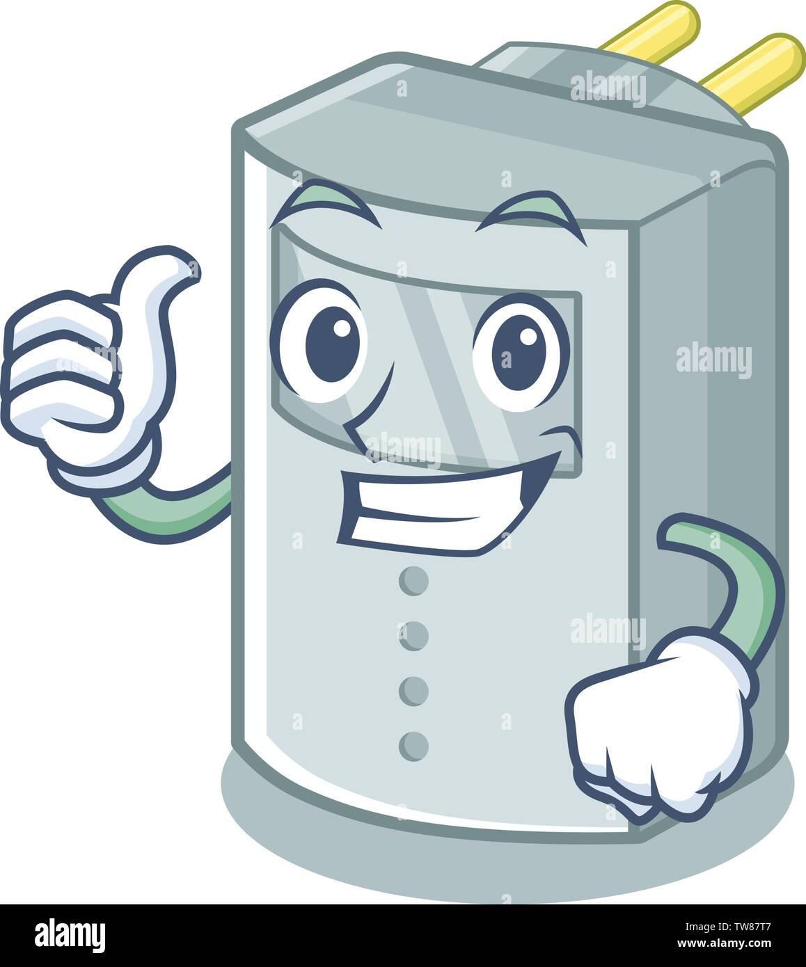 Thumbs up motion sensor in the cartoon shape Stock Vector Image & Art ...