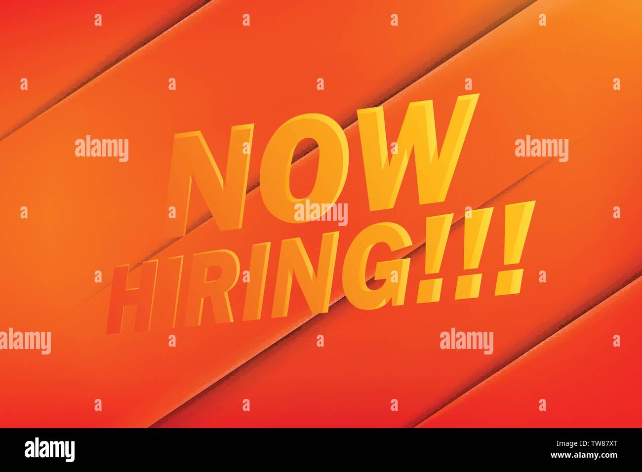 Now Hiring. Advertisement Poster or Banner Design Stock Vector Image ...