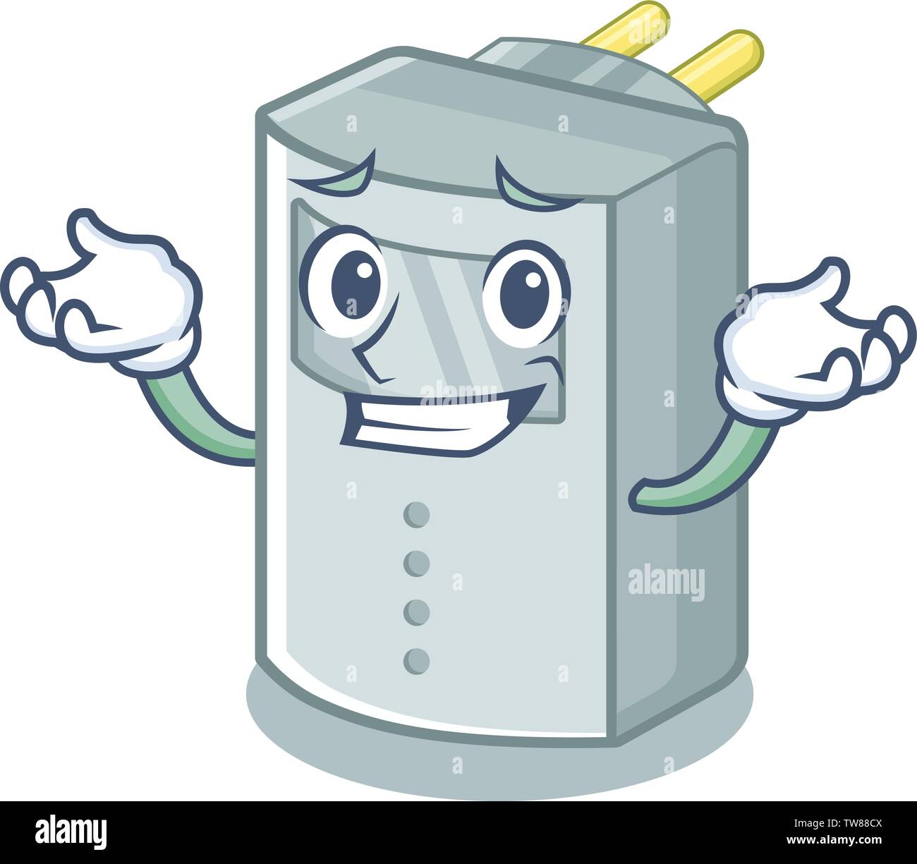 Grinning motion sensor in the cartoon shape Stock Vector Image & Art ...