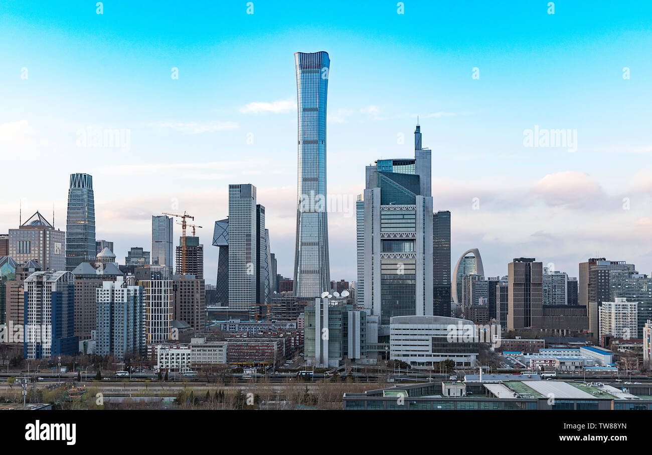 China zun building hi-res stock photography and images - Alamy