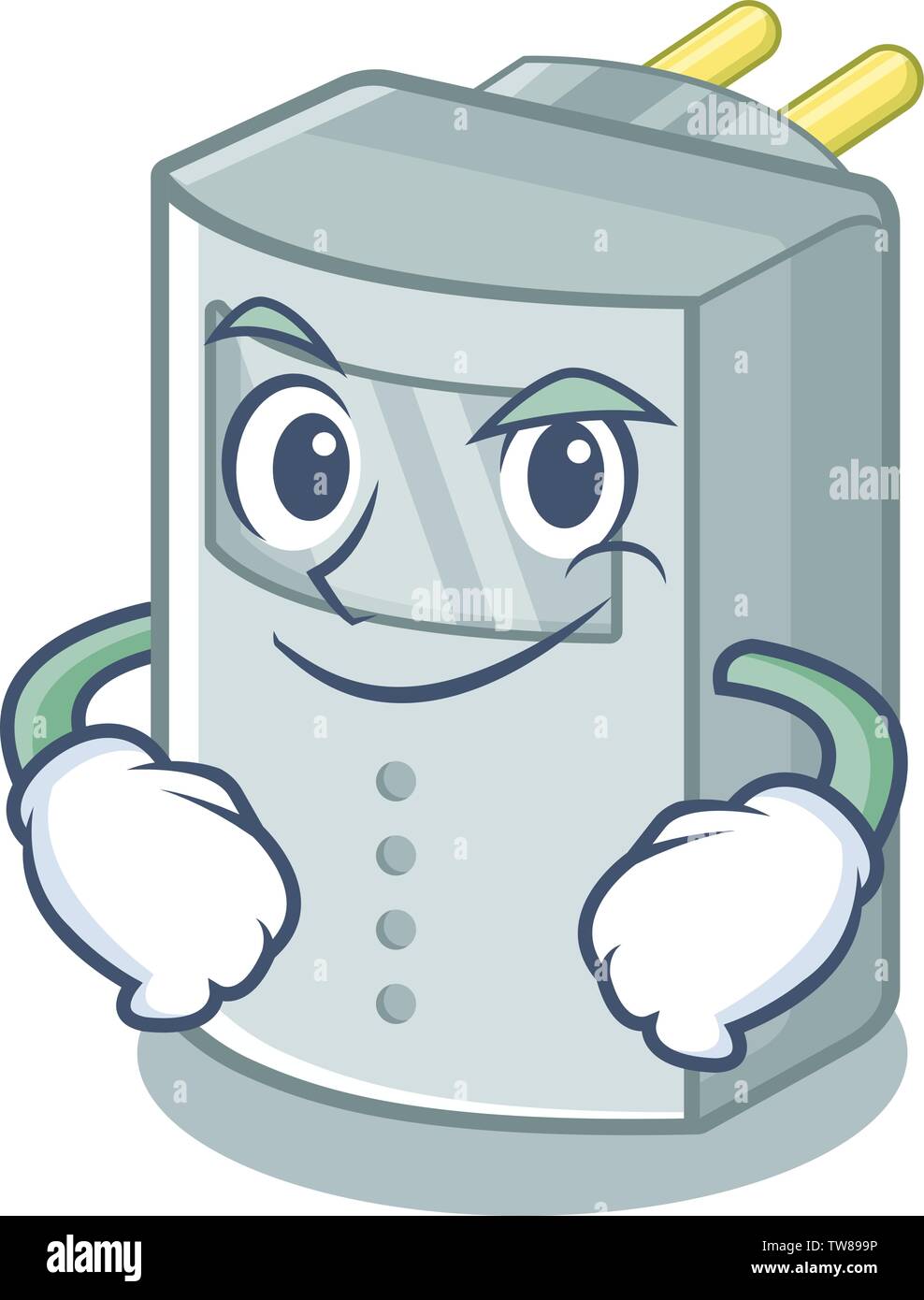 Smirking motion sensor in the cartoon shape Stock Vector Image & Art ...