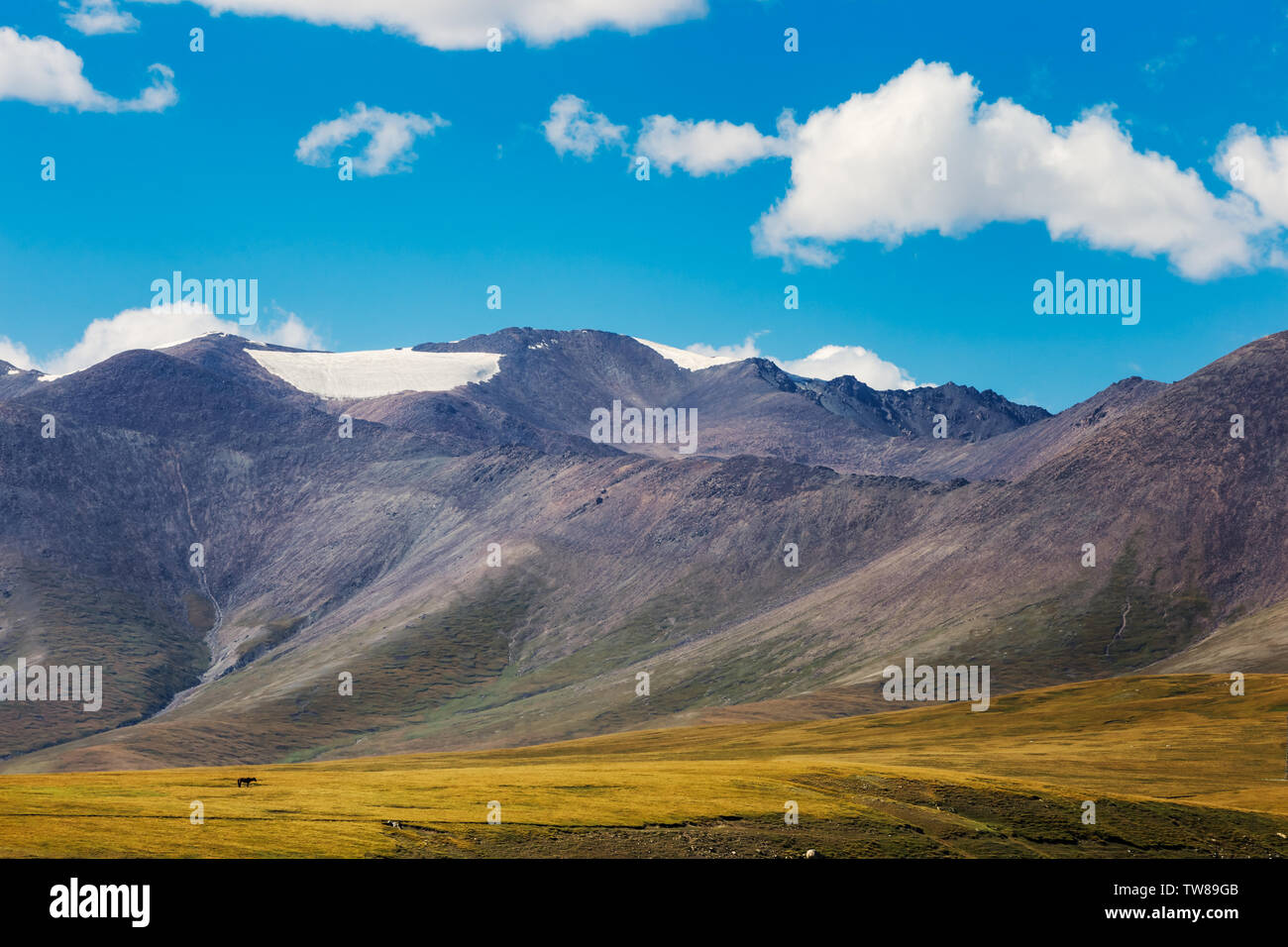 Xinjiang grassland mountain scenery hi-res stock photography and images ...