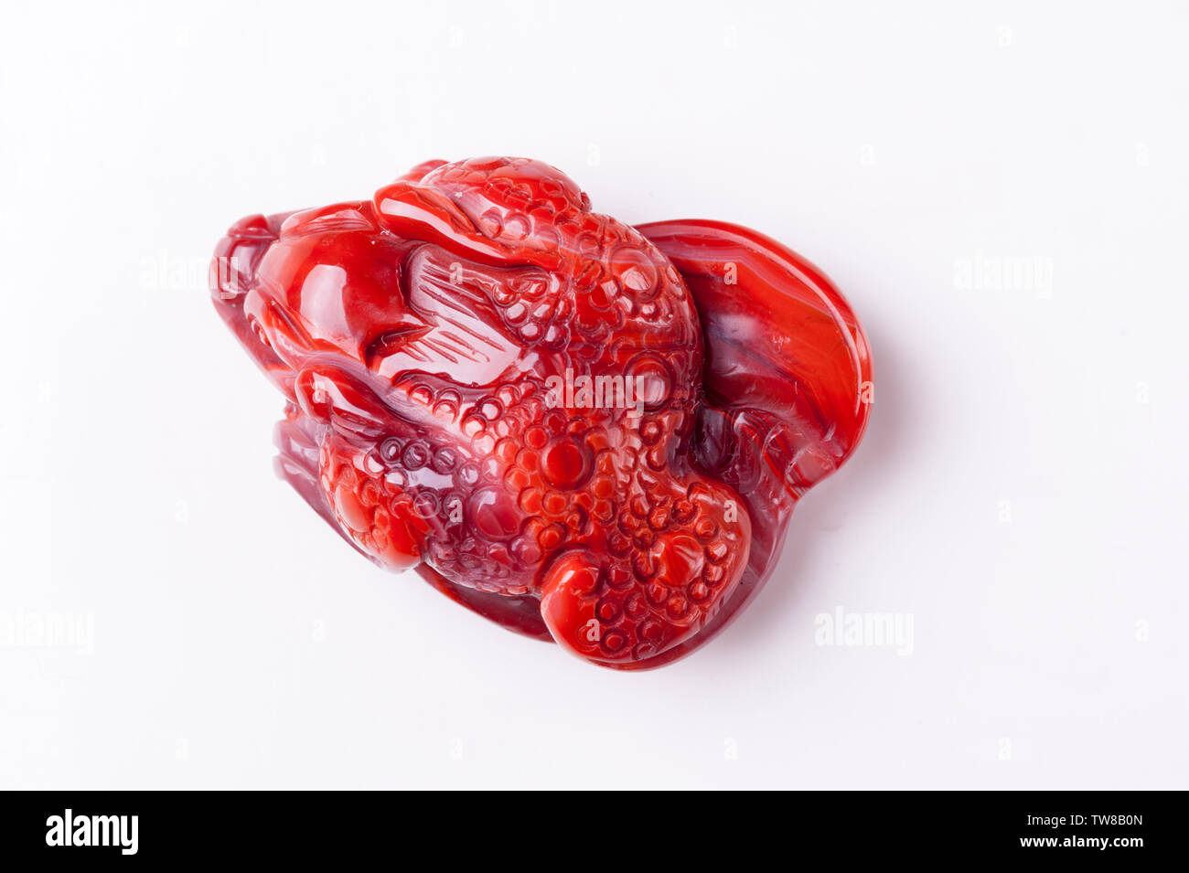 Southern red golden toad Stock Photo - Alamy