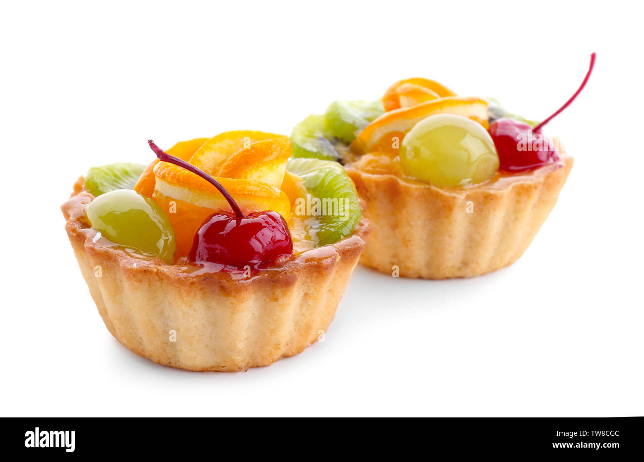 Sweet tartlets different fruits hi-res stock photography and images - Alamy