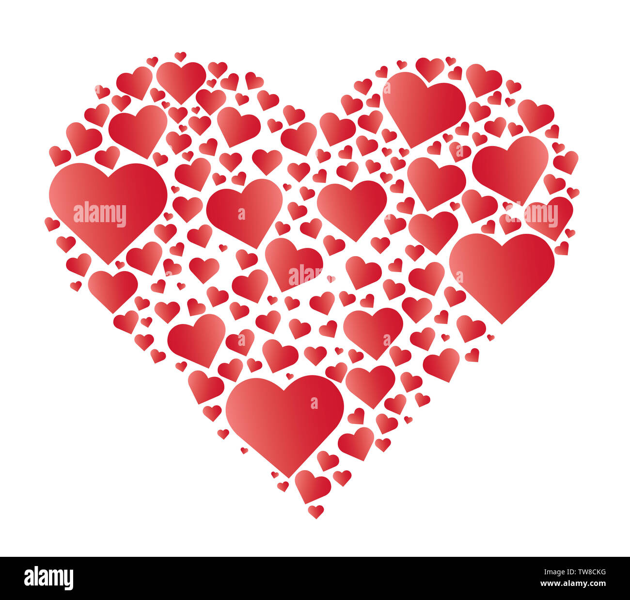 Heart design art Stock Photo - Alamy