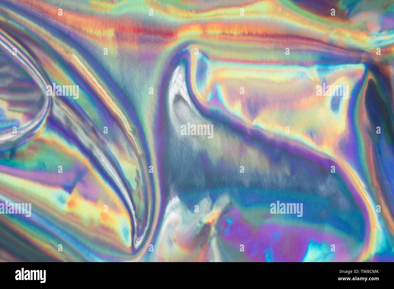 Holographic iridescent abstract blurred surface. Holographic gradient ...
