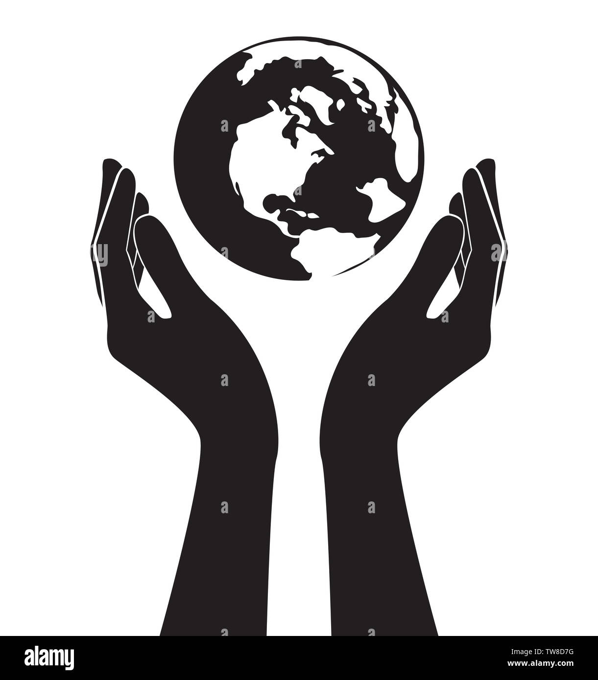 World peace isolated icon hi-res stock photography and images - Alamy