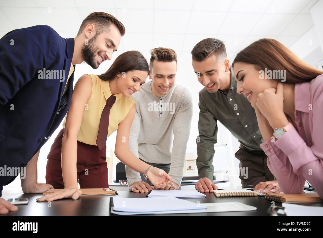 Team of specialists hi-res stock photography and images - Alamy