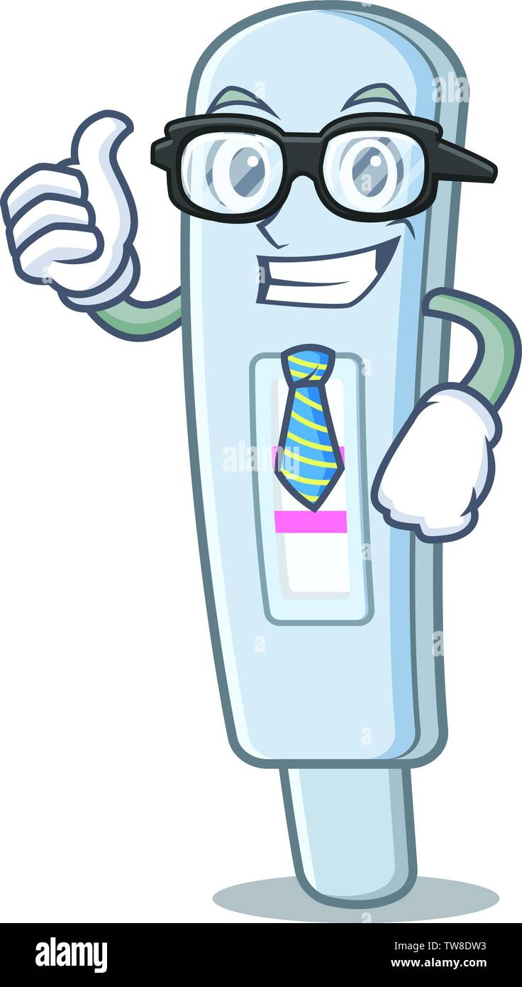 Businessman test pack isolated in the cartoon Stock Vector Image & Art ...