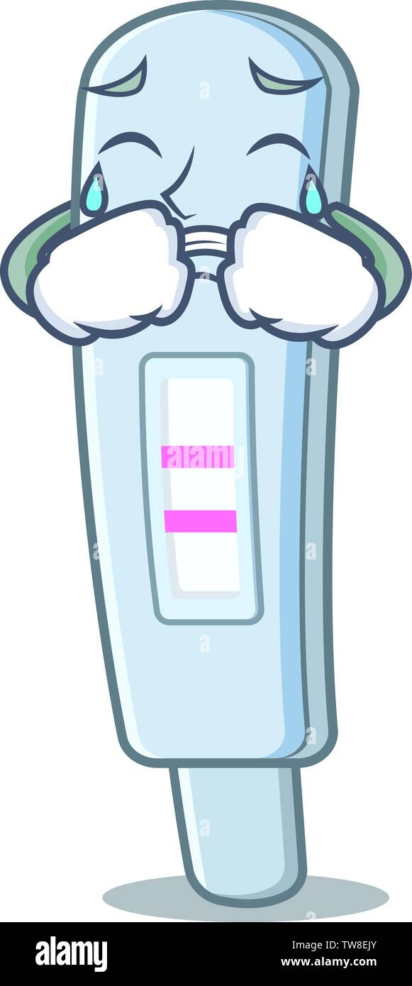 Pregnancy test sad Stock Vector Images - Alamy