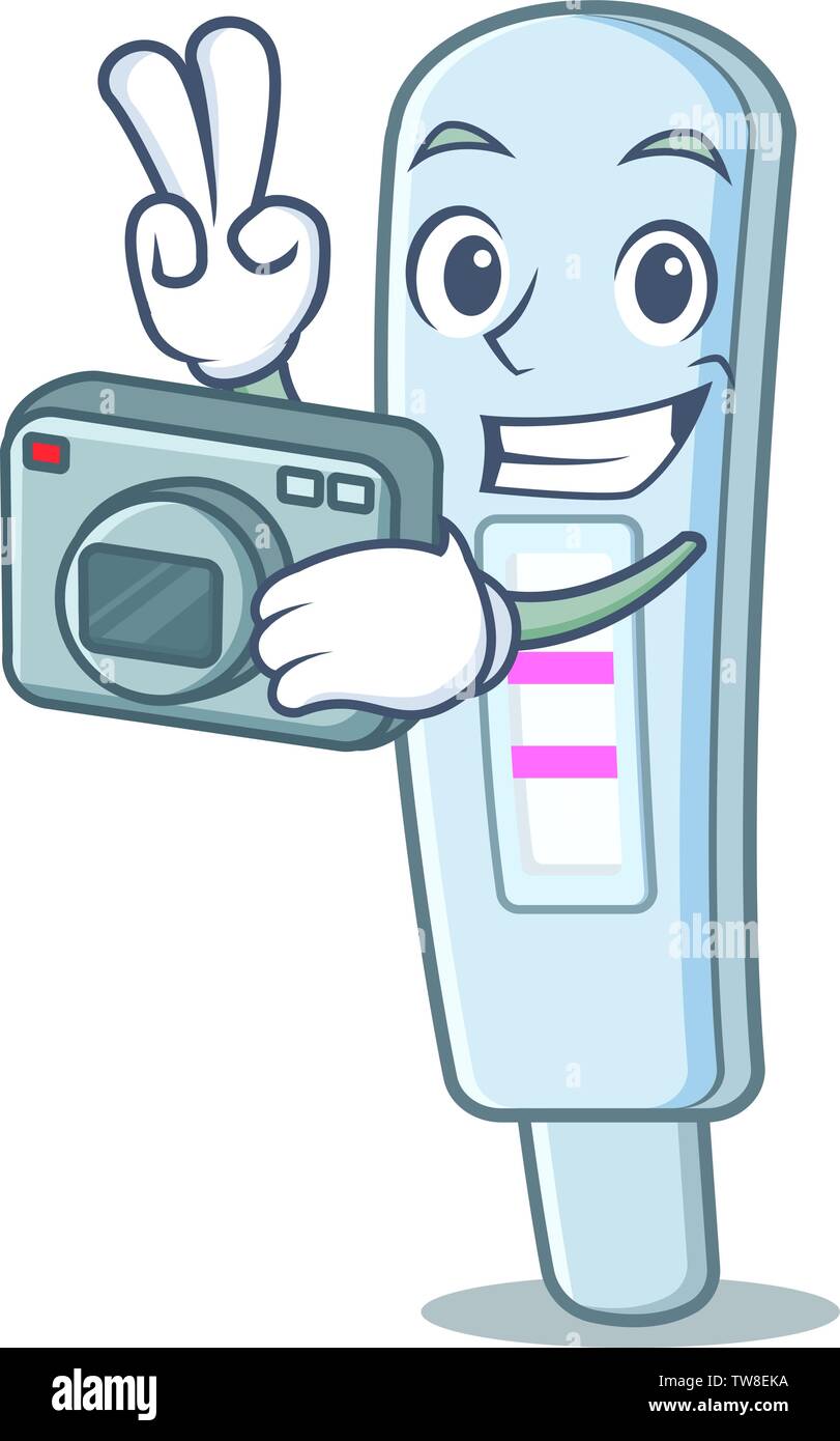 Photographer test pack in cartoon medicine cabinet Stock Vector Image ...