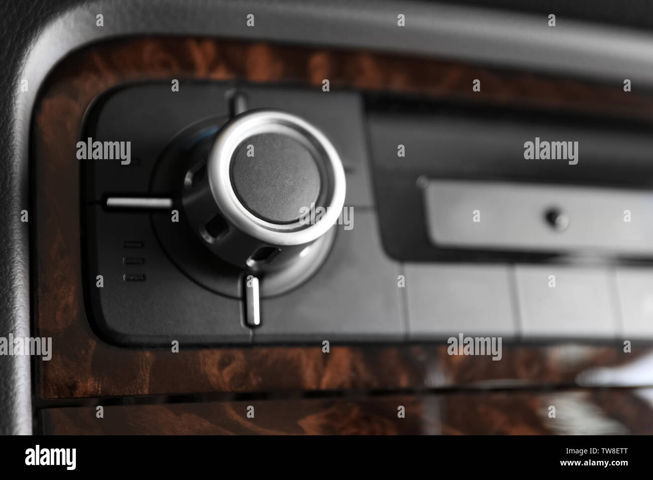 Air conditioning control panel in car, closeup Stock Photo - Alamy