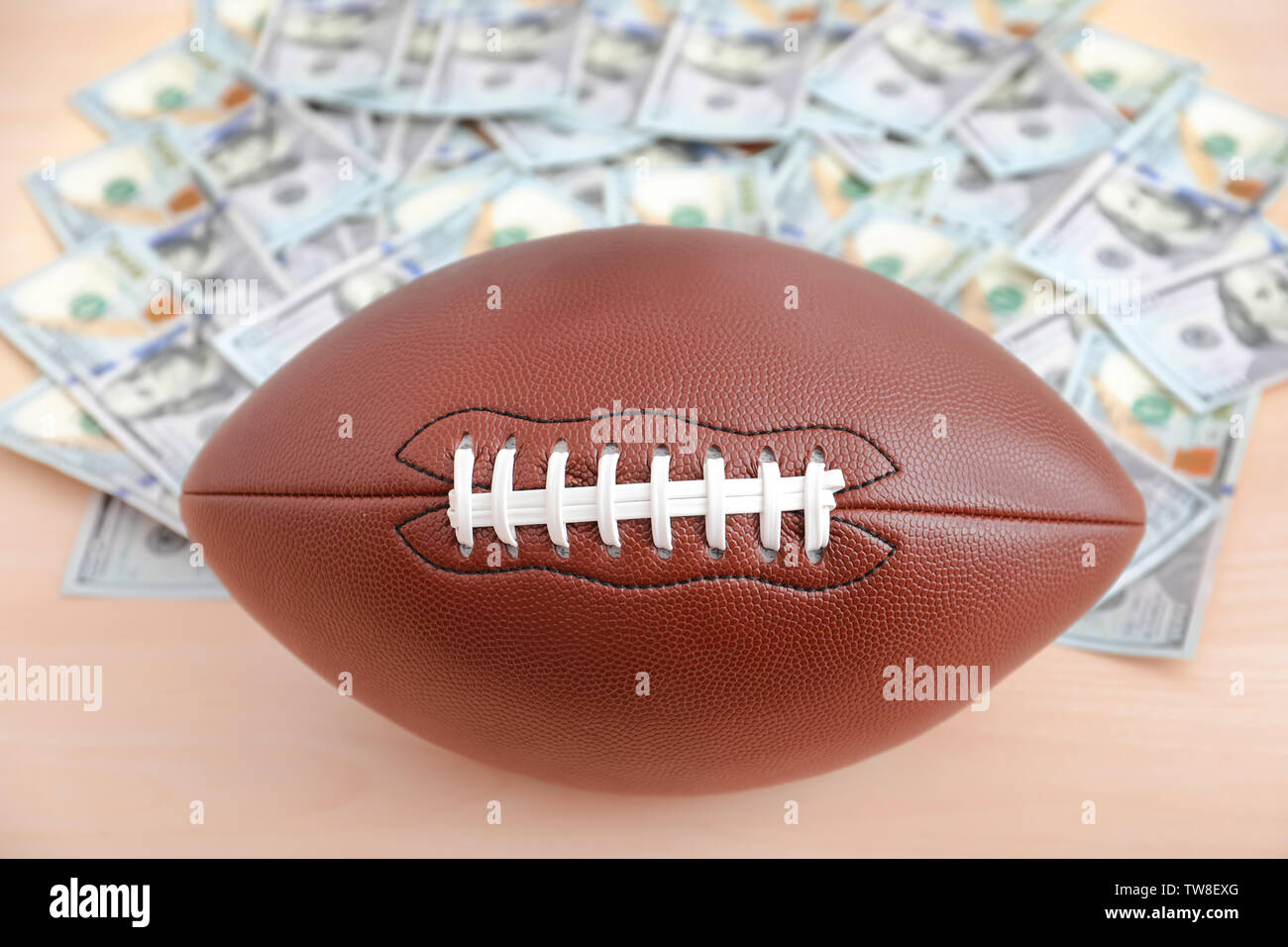 American football money hi-res stock photography and images - Alamy