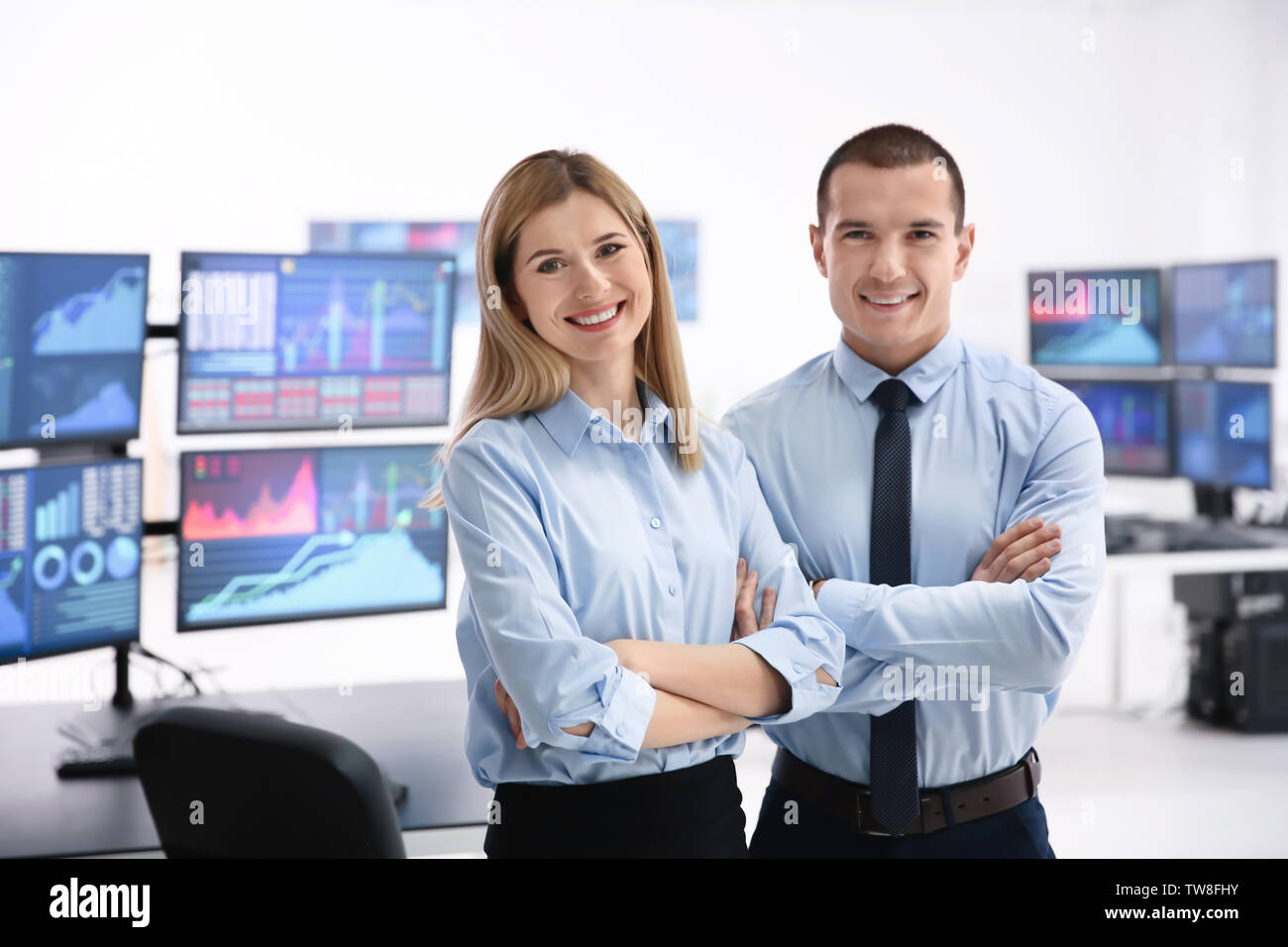 Working in an fund management office hi-res stock photography and images - Alamy