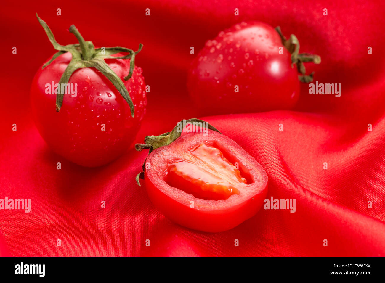 Small tomatoes tomato saint fruit High Resolution Stock Photography and ...