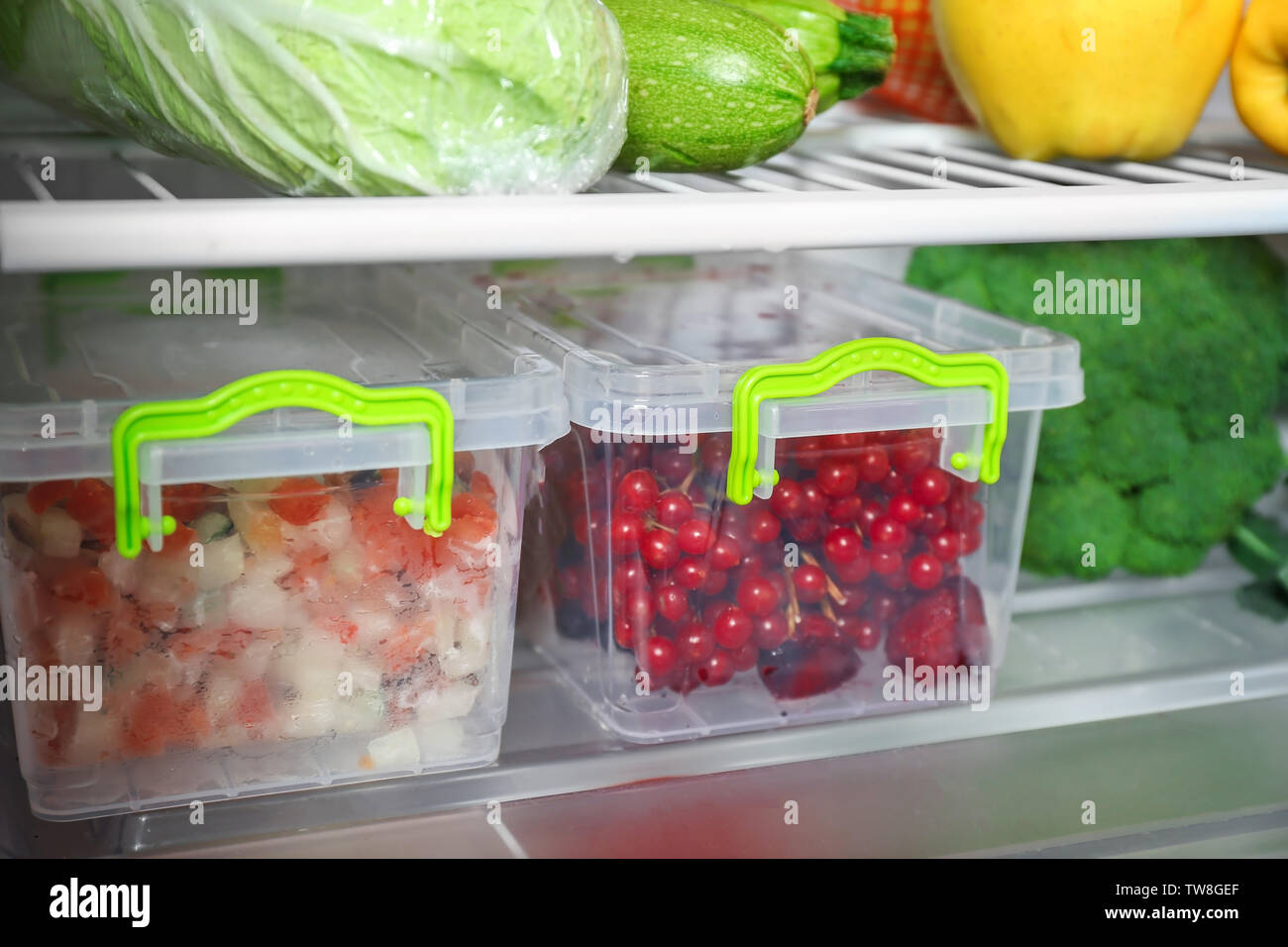 Plastic containers refrigerator hi-res stock photography and images - Alamy