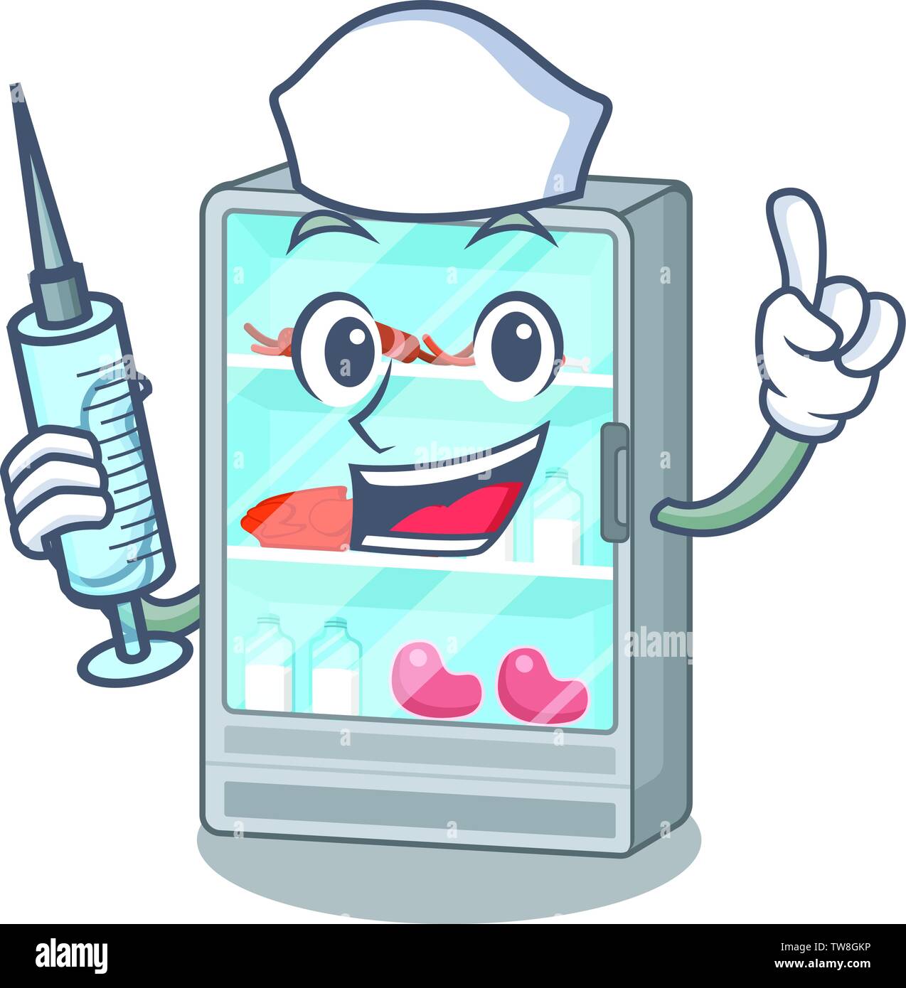 Medical refrigerator Stock Vector Images - Alamy