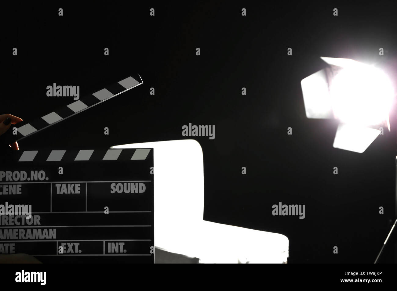 Stop filming hi-res stock photography and images - Alamy