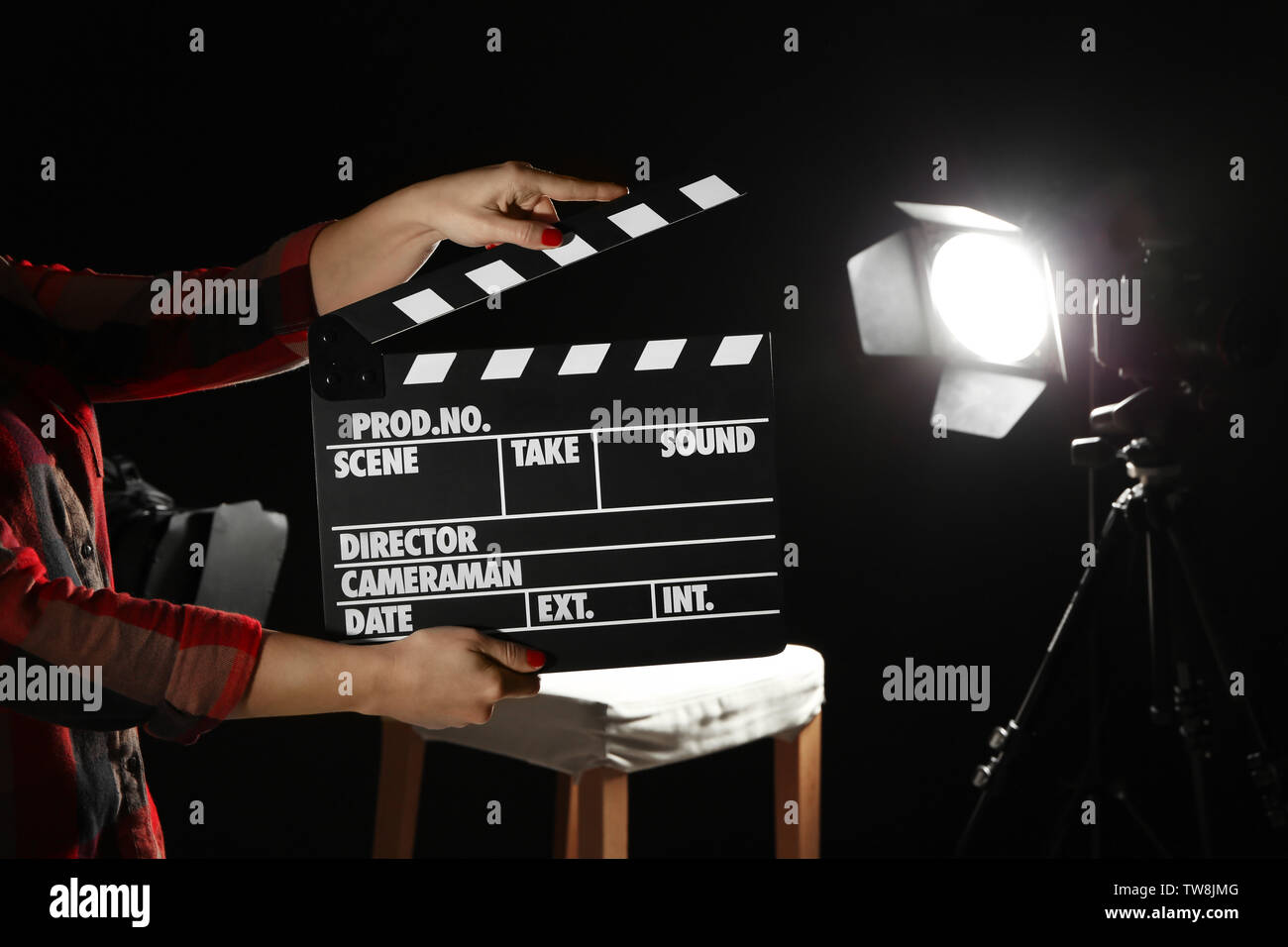 Stop filming hi-res stock photography and images - Alamy