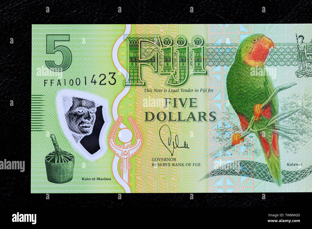 Fiji dollar currency green hi-res stock photography and images - Alamy