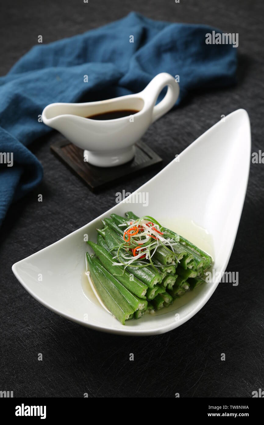 Chinese okra hi-res stock photography and images - Alamy