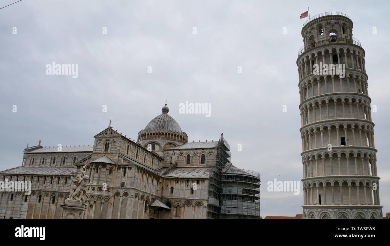 The Leaning Tower of Pisa, Rome, Italy, 17 November 2013 Stock Photo ...