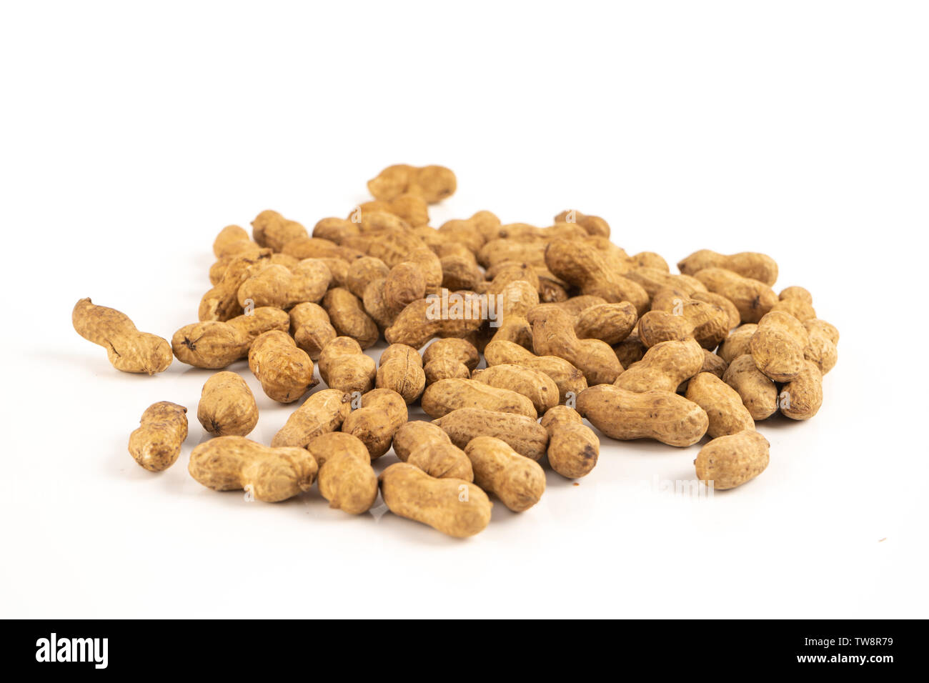 Multi-flavored thin-skinned peanuts Stock Photo - Alamy