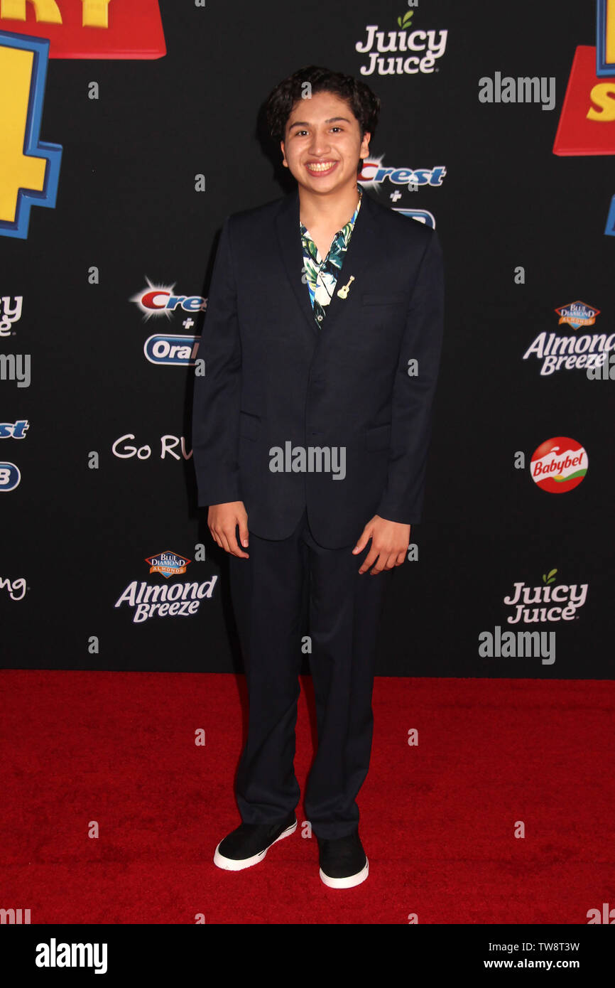 Anthony Gonzalez 06/11/2019 “Toy Story 4” Premiere held at the El ...