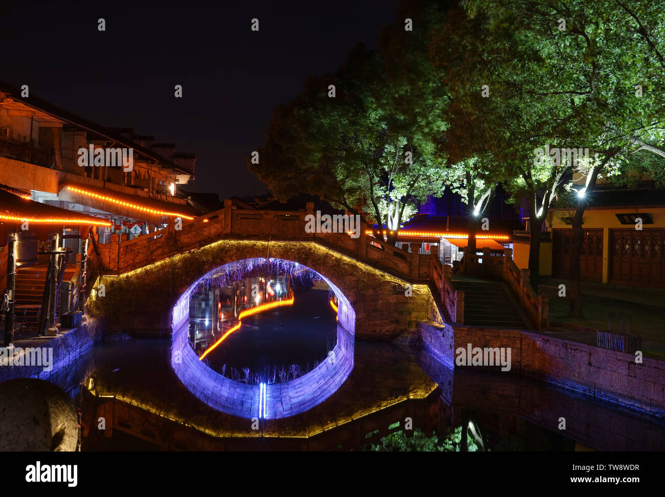 Anchang Ancient Town Stock Photo - Alamy