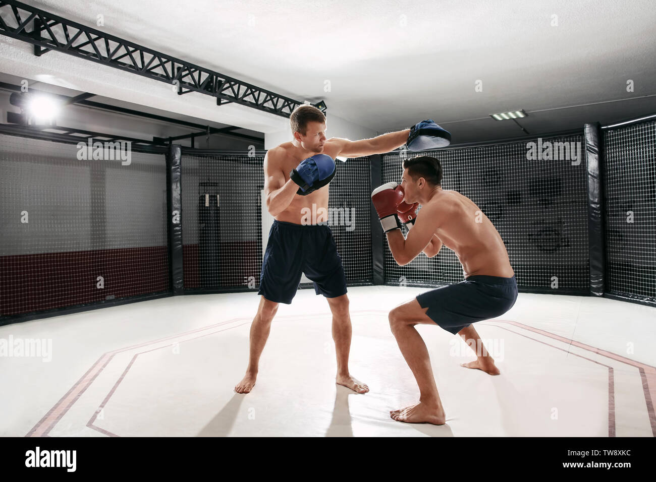 Young man exercising professional personal hi-res stock photography and ...