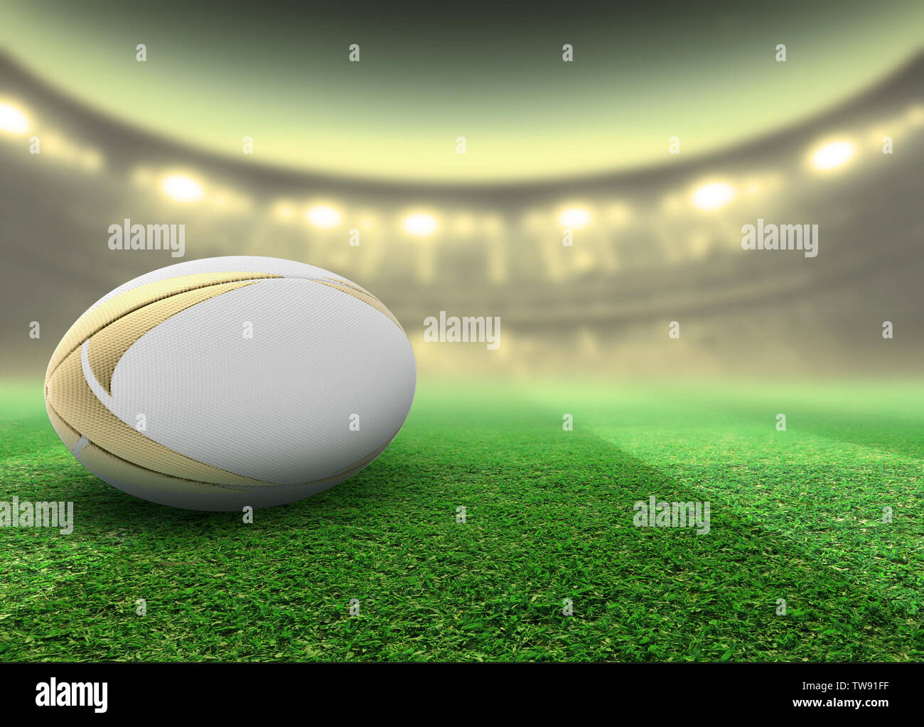 Rugby league ground pitch stadium hi-res stock photography and images ...