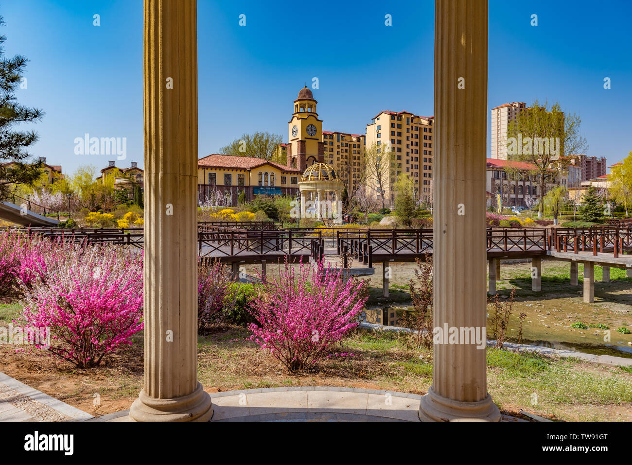 Beautiful scenery building hi-res stock photography and images - Alamy