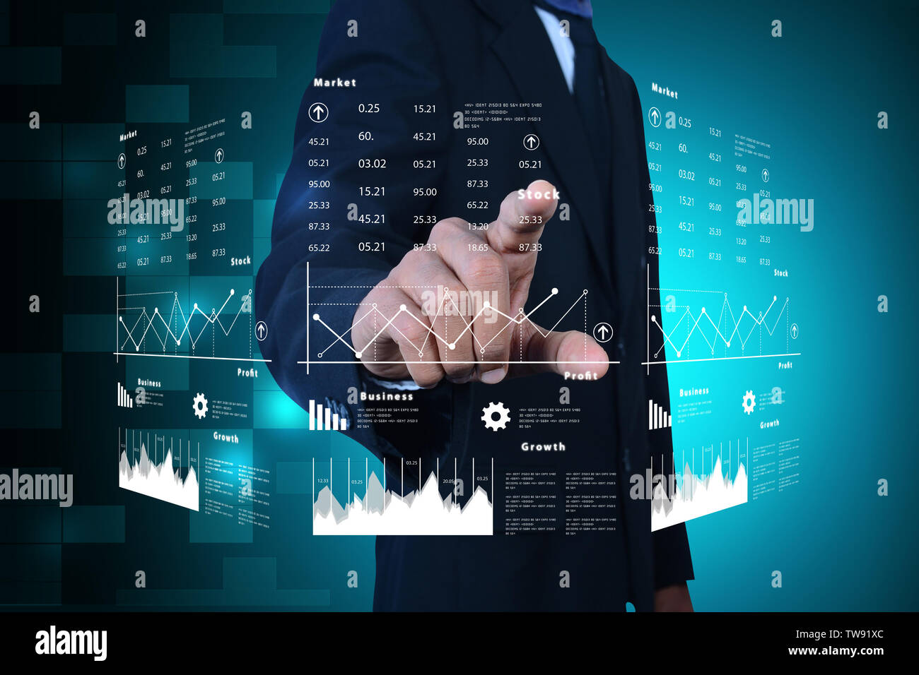 Man hand writing success goal hi-res stock photography and images - Alamy