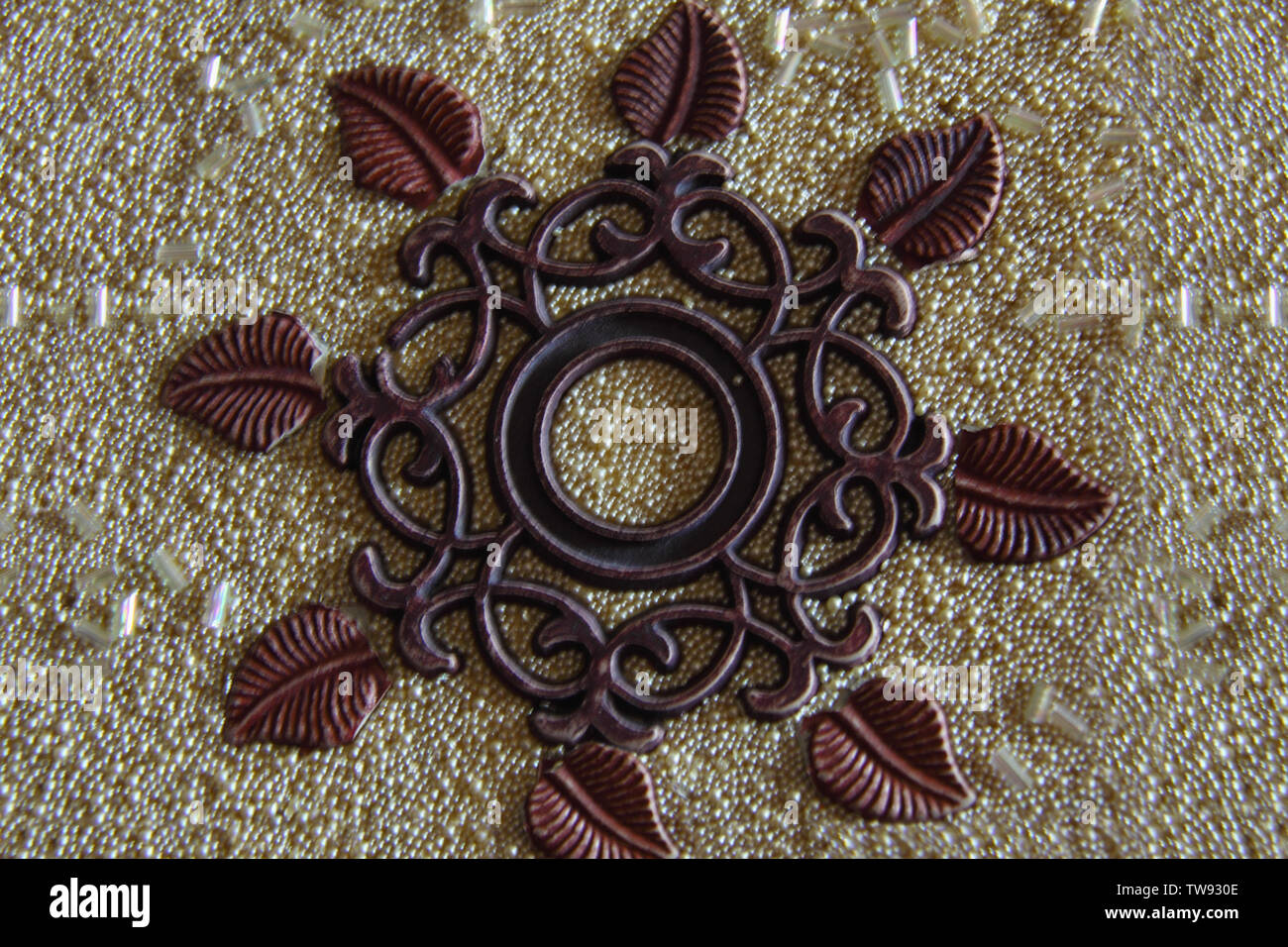 Close up of a flower design Stock Photo - Alamy