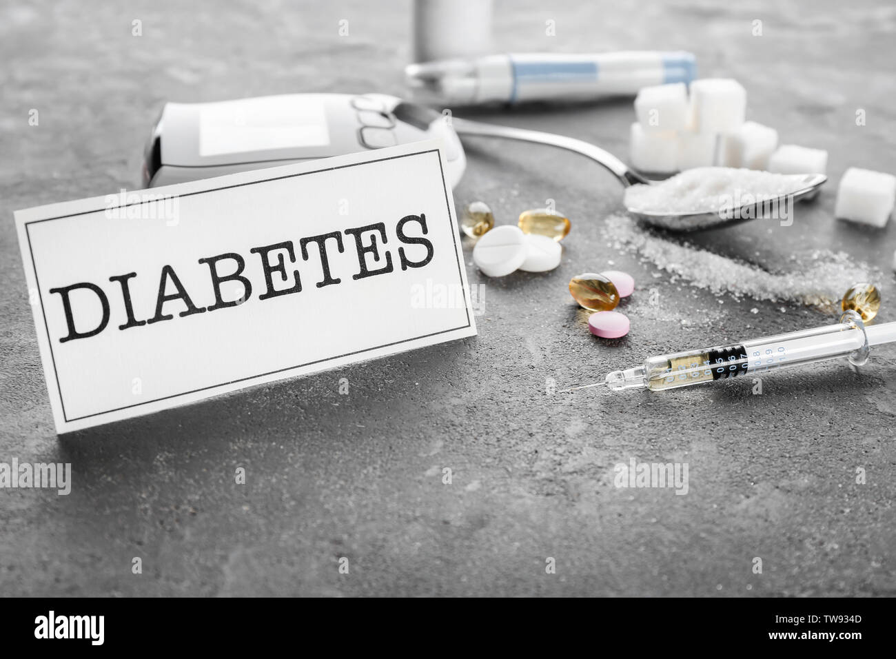 Diabetes medical card hi-res stock photography and images - Alamy