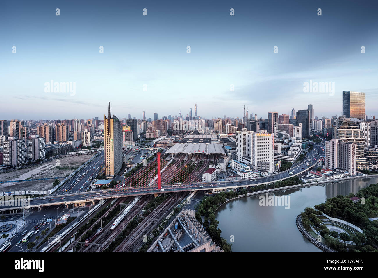 shanghai railway station Stock Photo - Alamy