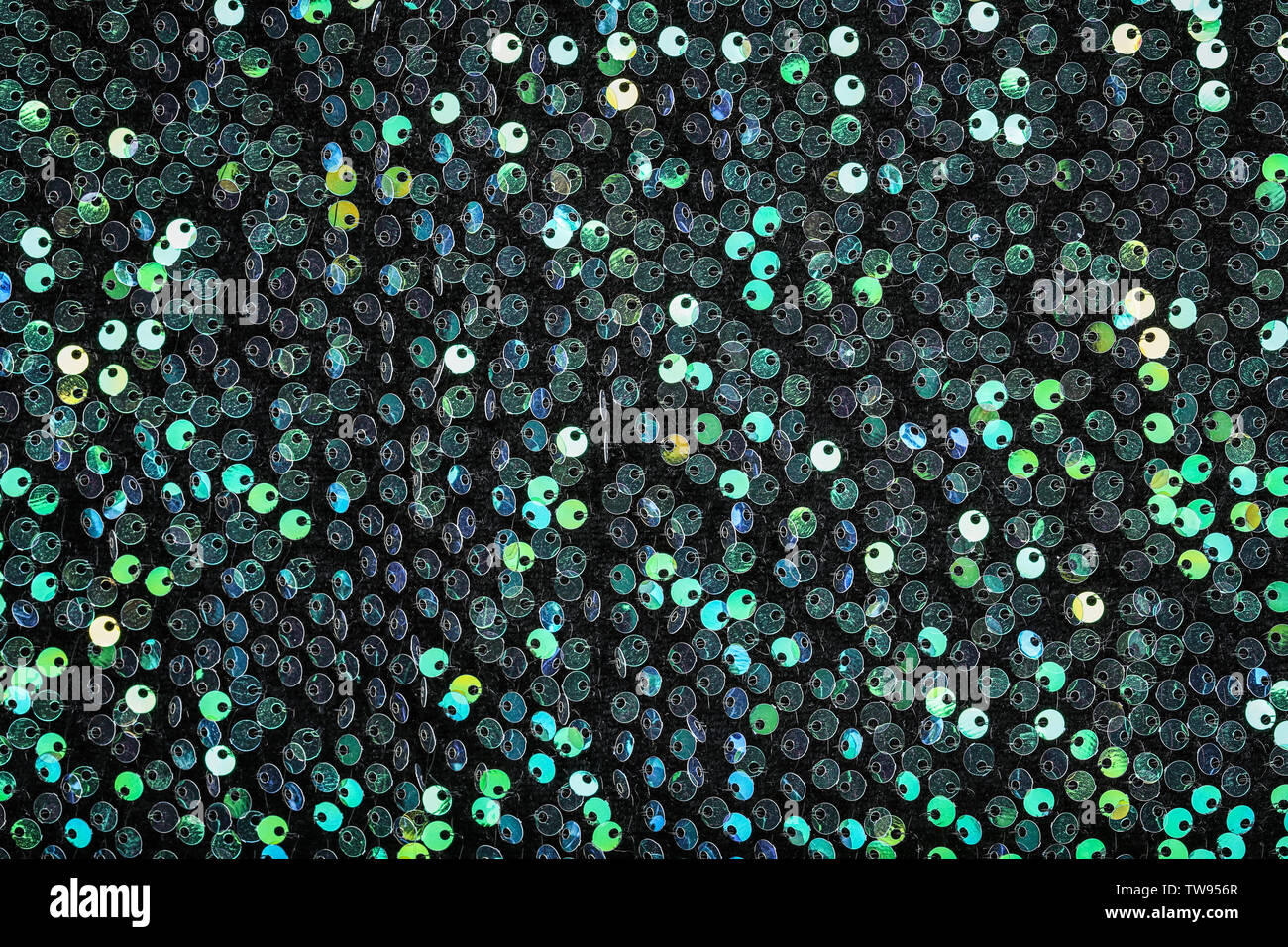 Sequin fabric texture as background, closeup Stock Photo - Alamy