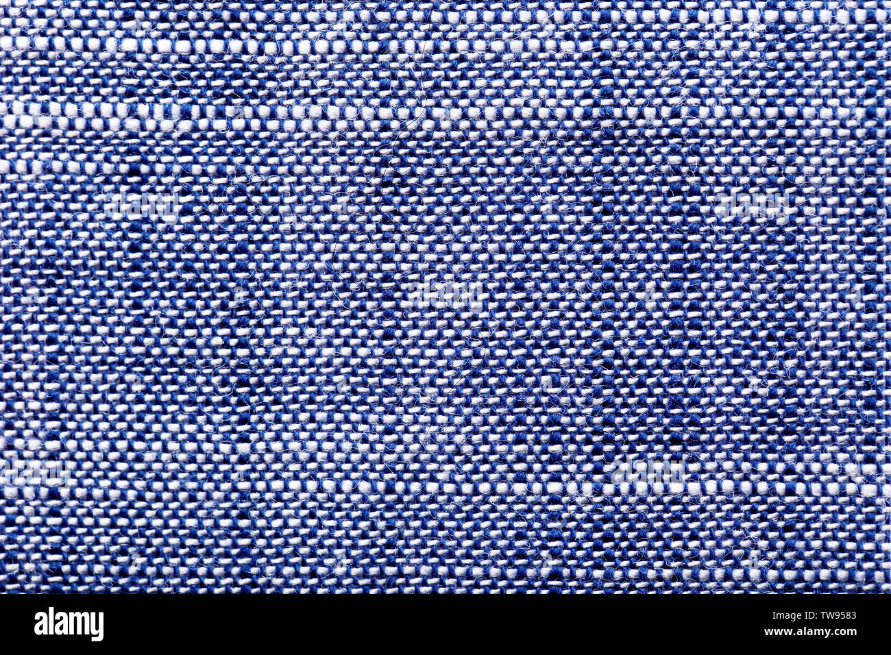 Blue cotton fabric texture as background, closeup Stock Photo - Alamy