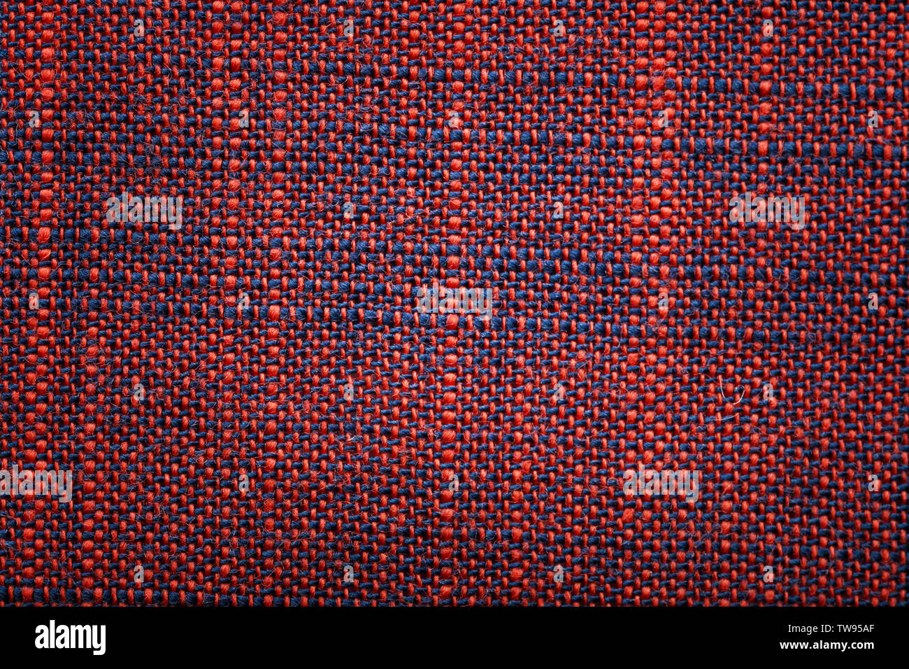 Red cotton fabric texture as background, closeup Stock Photo - Alamy