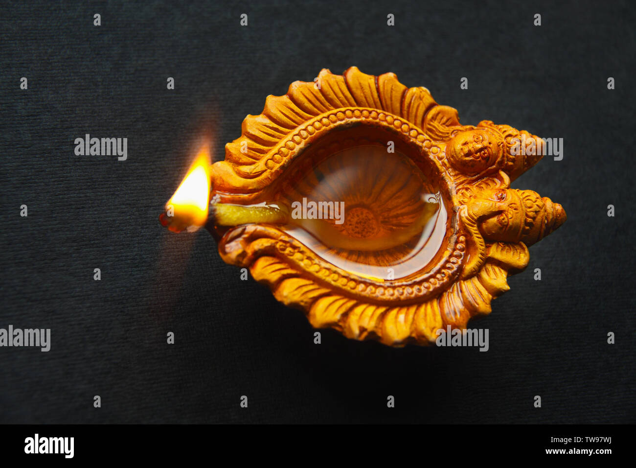 Terracotta diya hi-res stock photography and images - Alamy