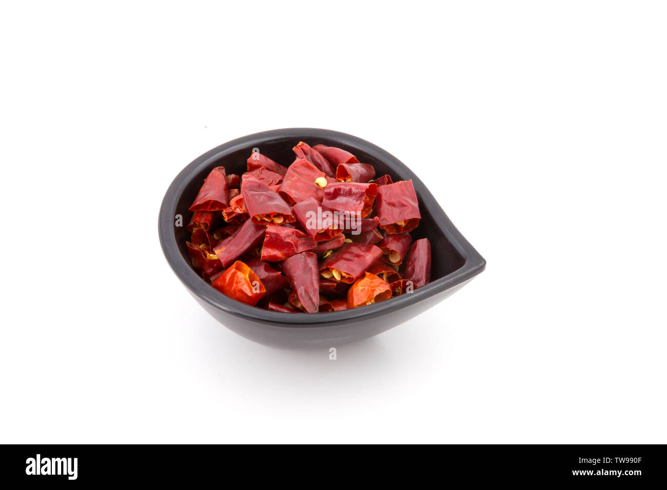 Chili sauce on white background Stock Photo - Alamy