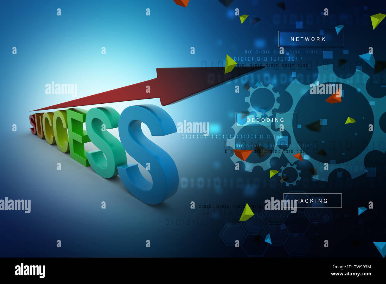 Business success graph Stock Photo - Alamy