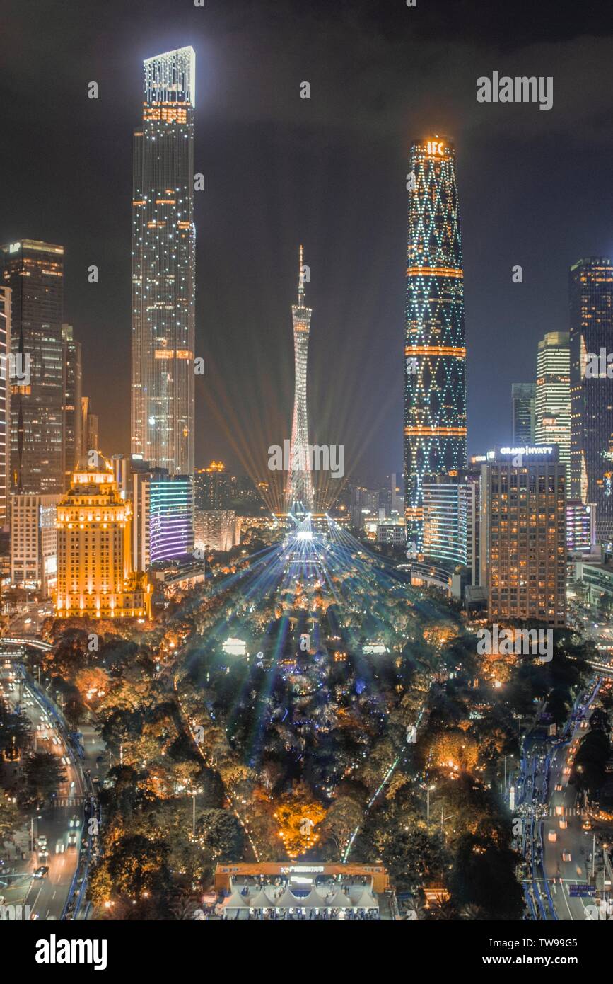 Guangzhou International Lighting Festival Stock Photo - Alamy