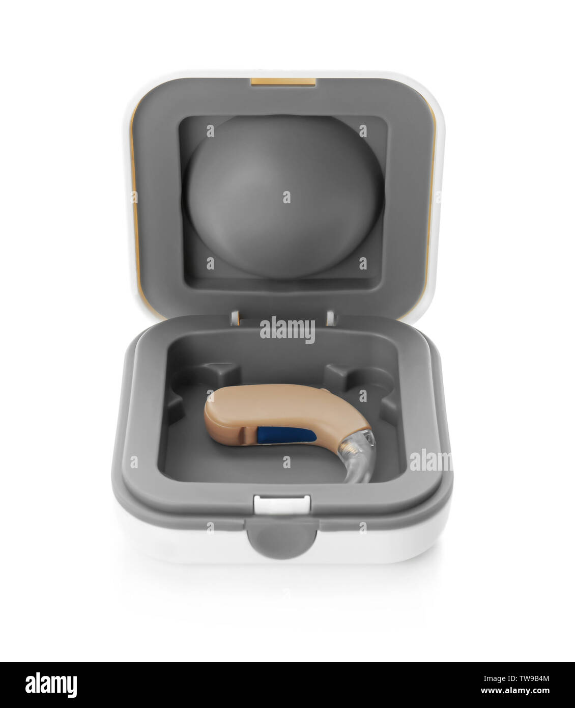 Hearing aid device in Cut Out Stock Images & Pictures - Alamy