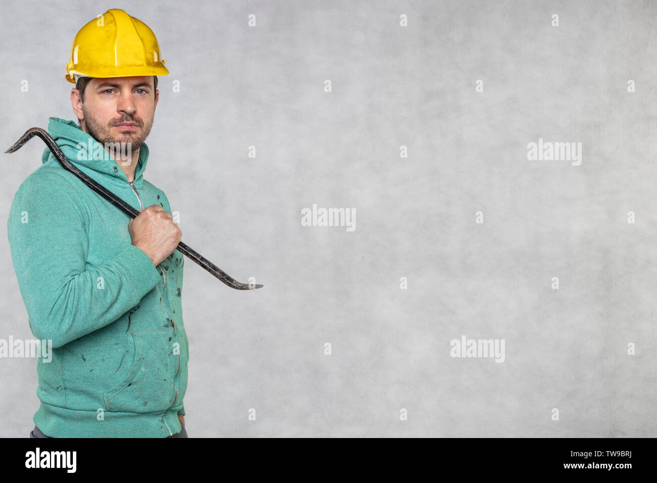 Crowbar construction demolition hi-res stock photography and images - Alamy