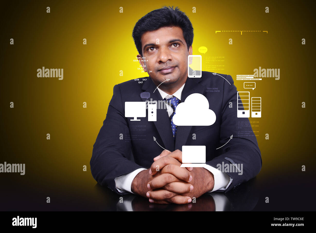 3d render man thinking hi-res stock photography and images - Alamy