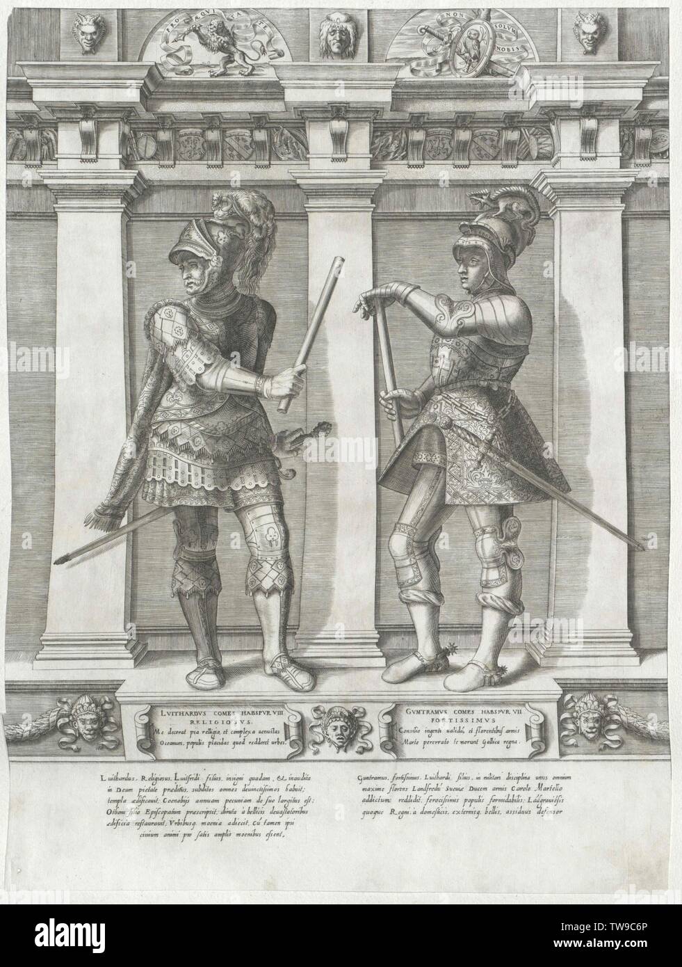 Guntram the Strong, count of Habsburg, Additional-Rights-Clearance-Info ...