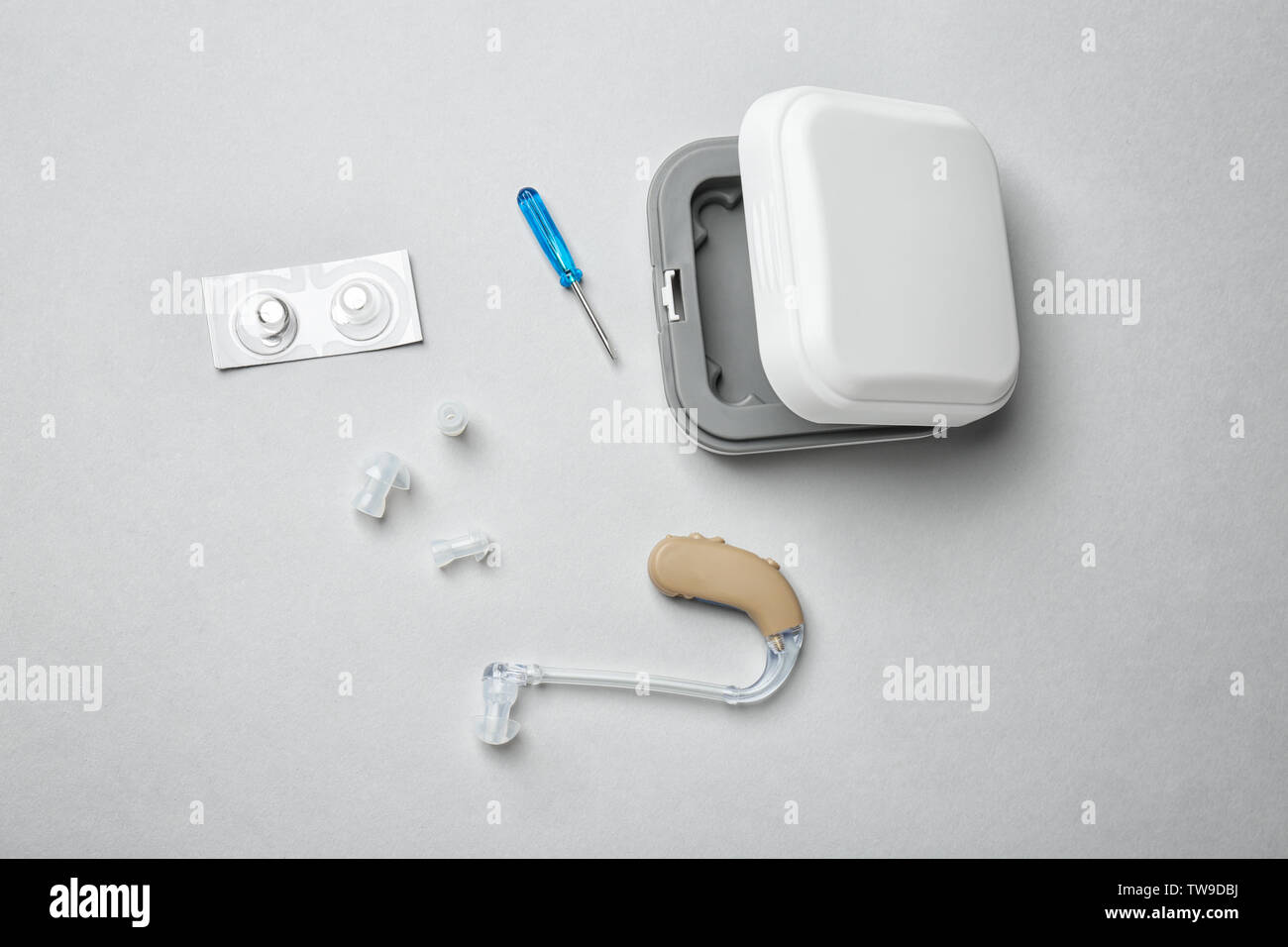 Hearing aid accessories hi-res stock photography and images - Alamy