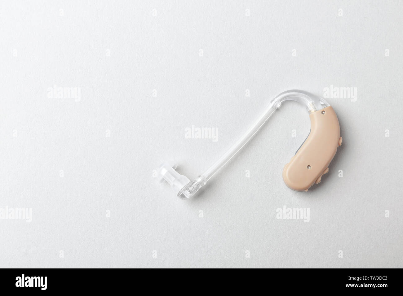 Top view hearing aid hi-res stock photography and images - Alamy