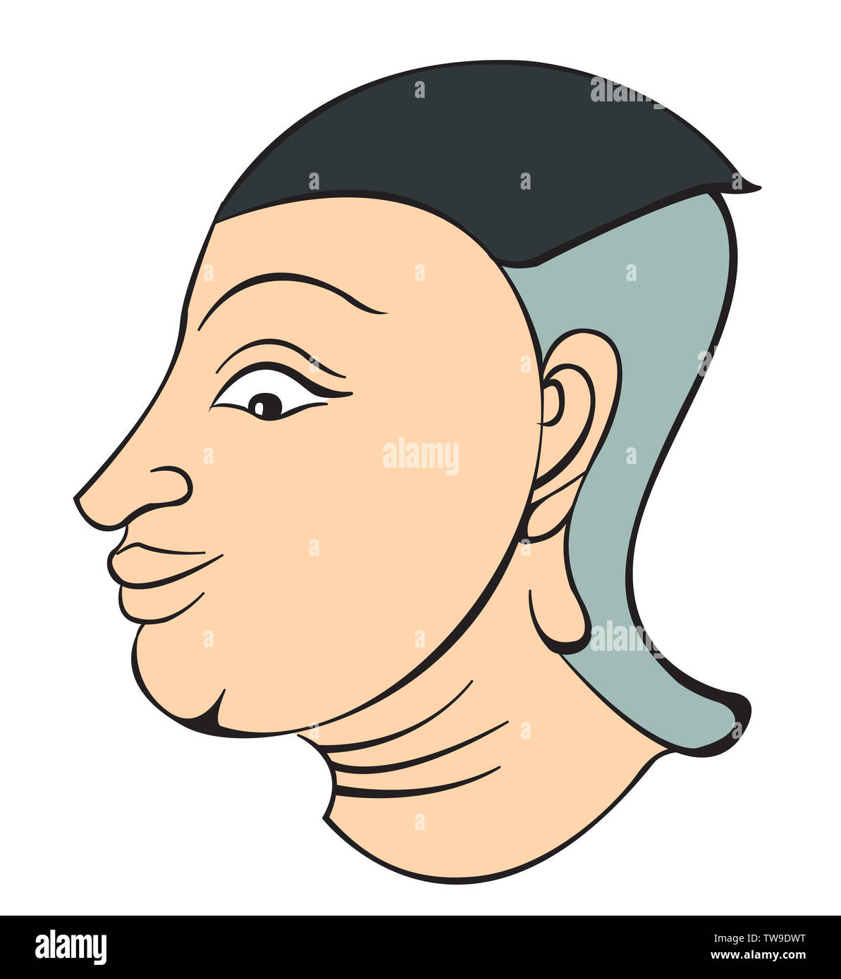 Painting exterior wall Cut Out Stock Images & Pictures - Alamy